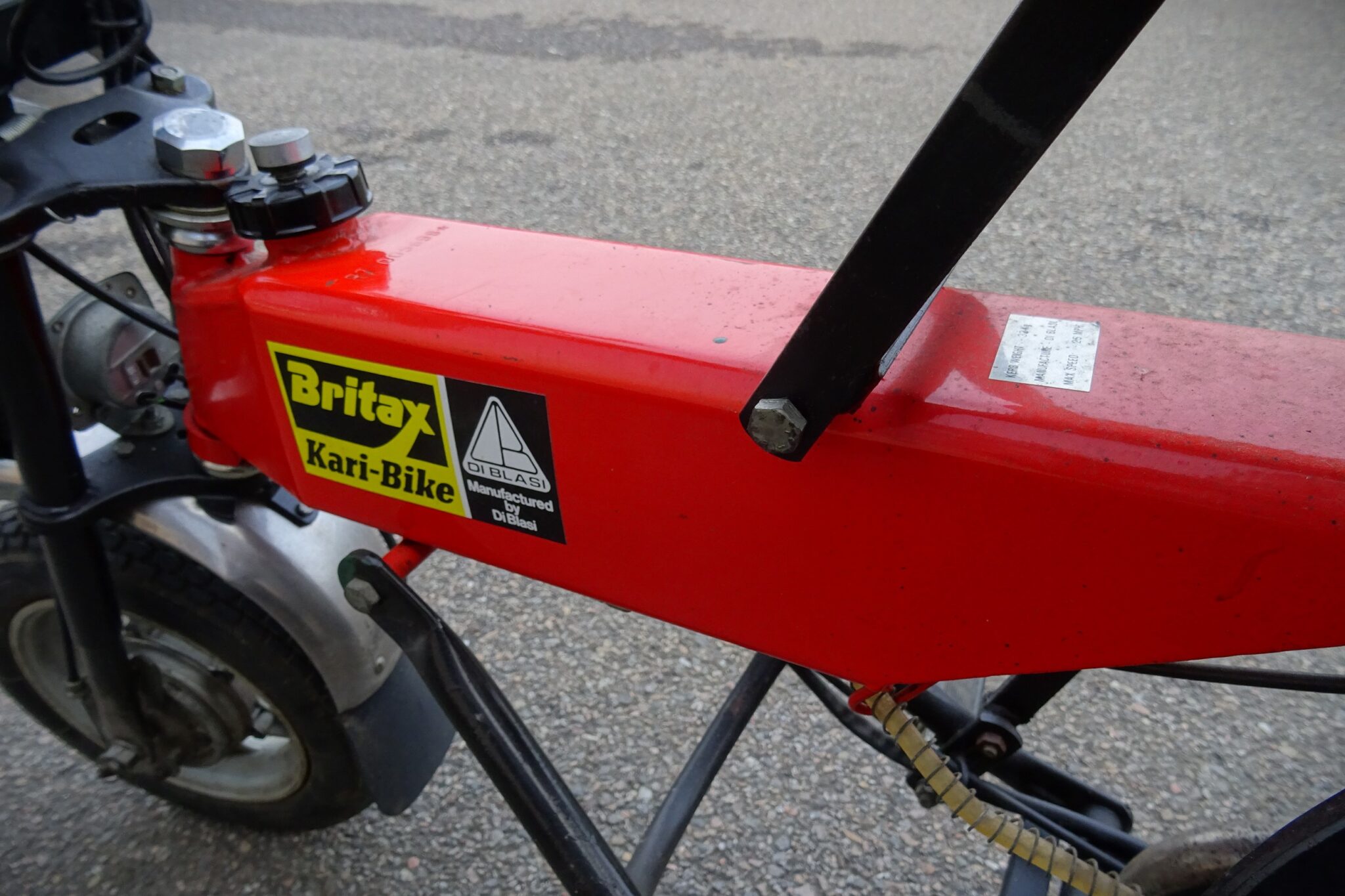 Britax Karri-Bike Di Blasi 1980